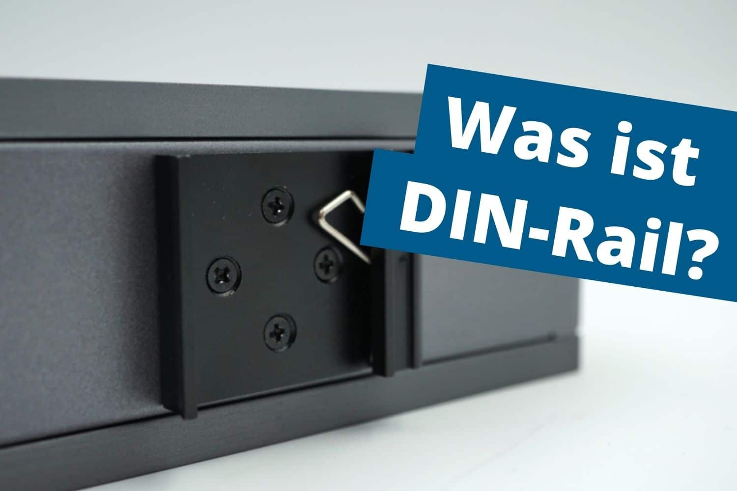 Good to know: What is a DIN rail mount? - spo-comm