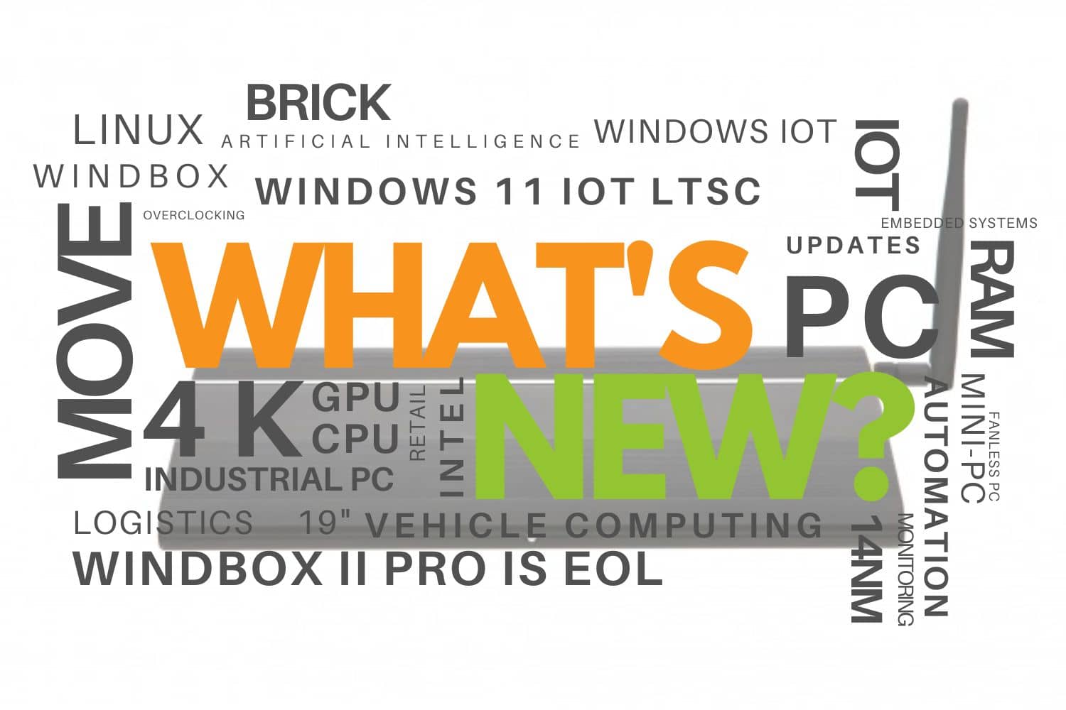 WHATS NEW: Windows 11 IoT and the WINDBOX II Pro is EOL